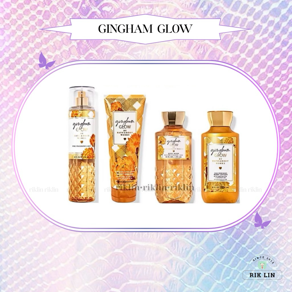 GINGHAM GLOW |GOLDEN CLEMENTINE & AMBER - Xịt Thơm Body Mist | Shopee Việt Nam
