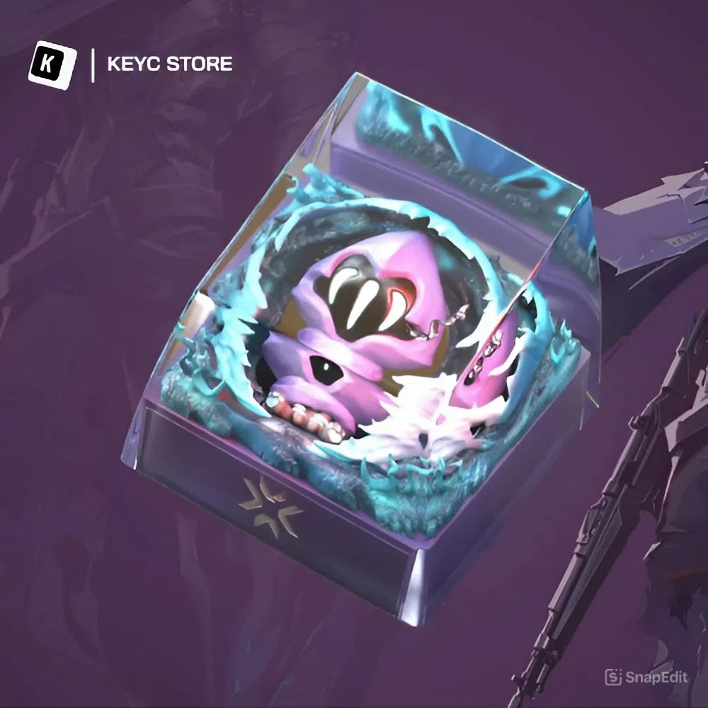 Keycap Artisan Valorant Omen | Keycap Resin | Custom Bàn Phím Cơ ...