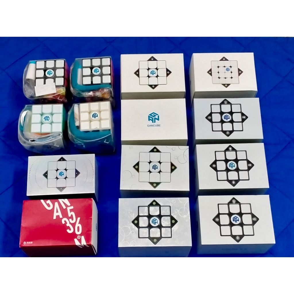 Rubik Gan Cube 2x2 3x3 4x4 các loại (hãng đã SD, còn tốt) | Shopee Việt Nam