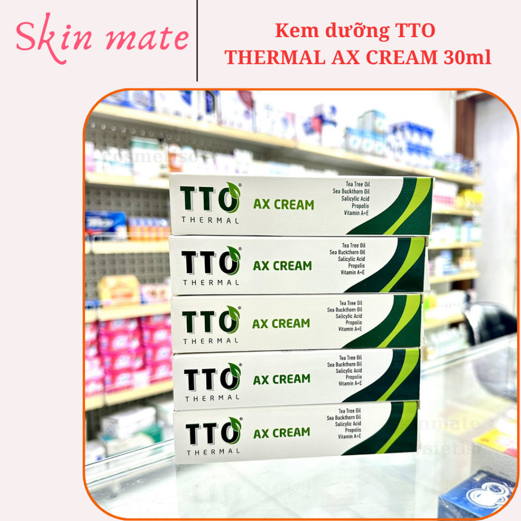 Kem dưỡng giảm mụn & phục hồi da chuyên sâu TTO THE.RMA.L AX CREAM 30ml ...