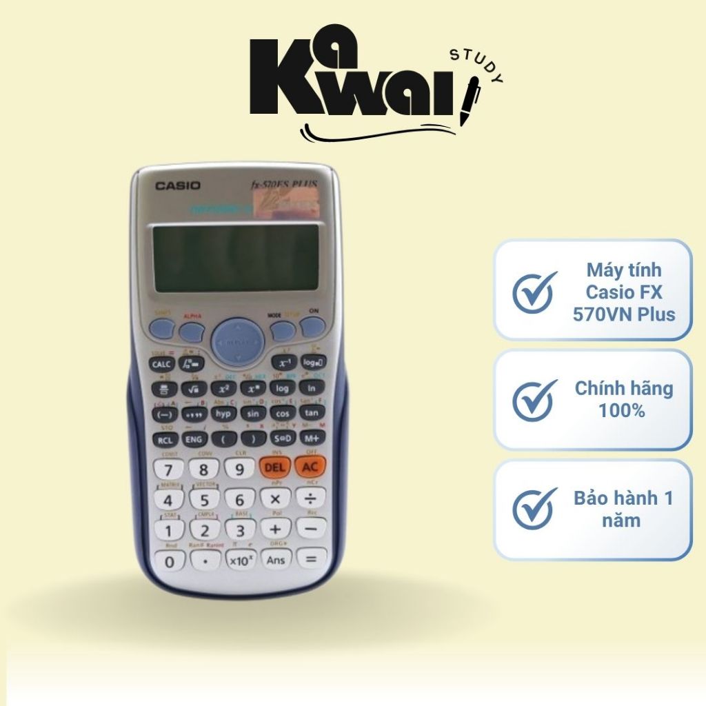 Máy tính Casio FX 570VN Plus - Kawaii Study | Shopee Việt Nam