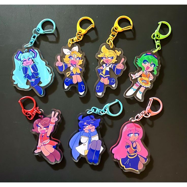 Vocaloid Acrylic Charms! (Cryptonloids + Gumi) | Shopee Việt Nam