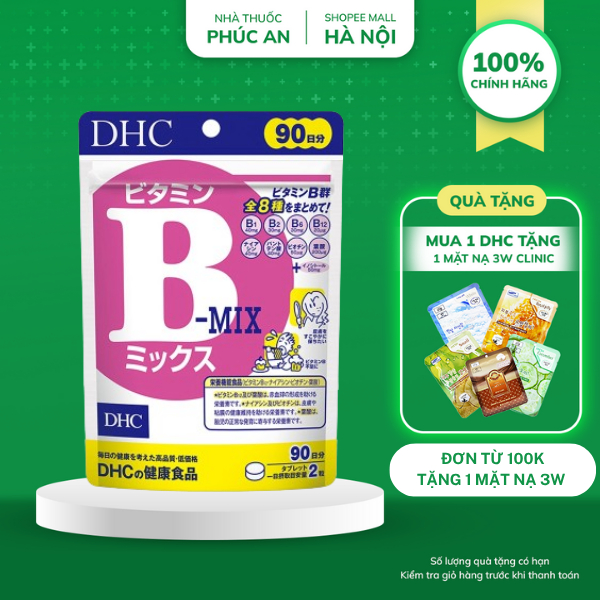 Viên uống Vitamin B tổng hợp DHC Vitamin B Mix 30 - 90 ngày | Shopee Việt Nam