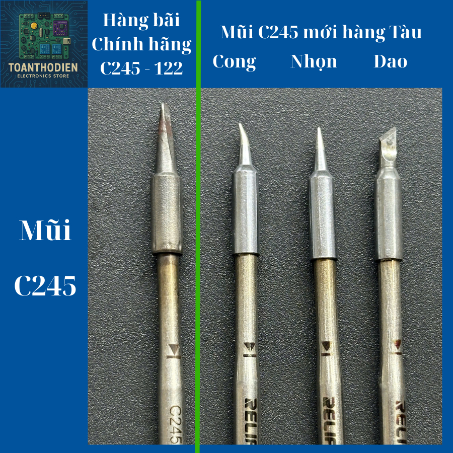Mũi C245 có cả hàng mới Tàu và hàng bãi Nhật không bảo hành toanthodien ...