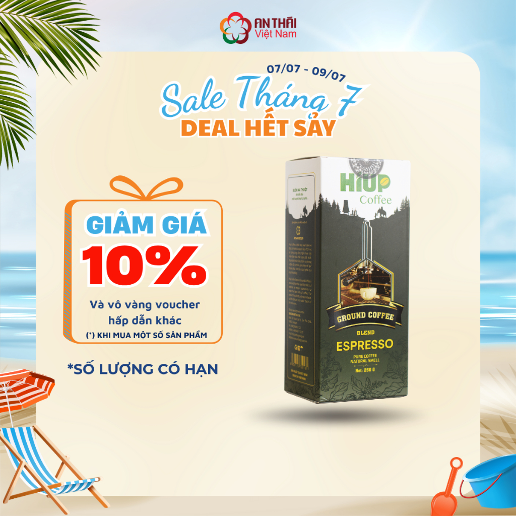 Hiup Coffee - Cà Phê Hạt Rang Xay Espresso Hộp giấy (250gr) | Shopee ...