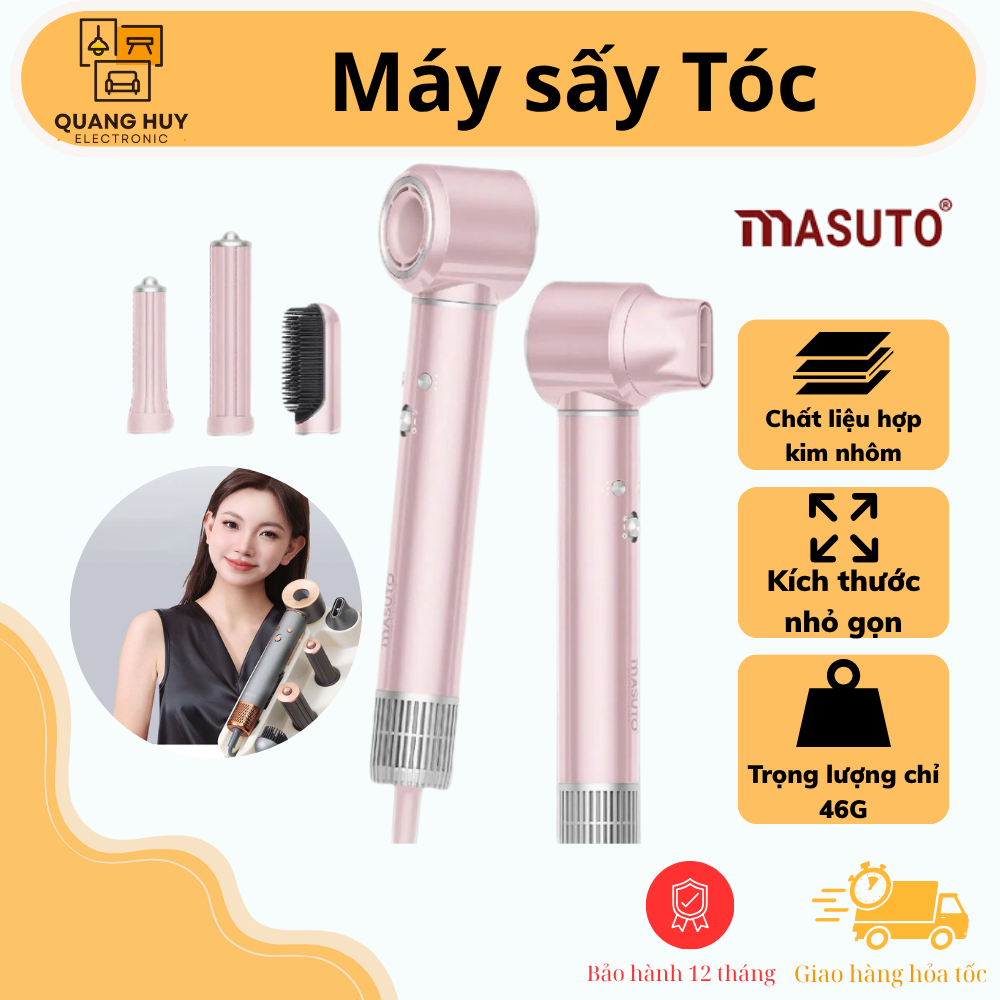 Máy Sấy Tóc Tạo Kiểu Masuto AirStyler 5in1 - Phồng Và Mượt Tóc - Công ...