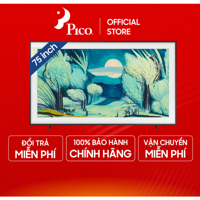 QA75LS03F - Smart Tivi Khung Tranh The Frame QLED Samsung AI 4K 75 inch QA75LS03F 2025 (kèm giá ...