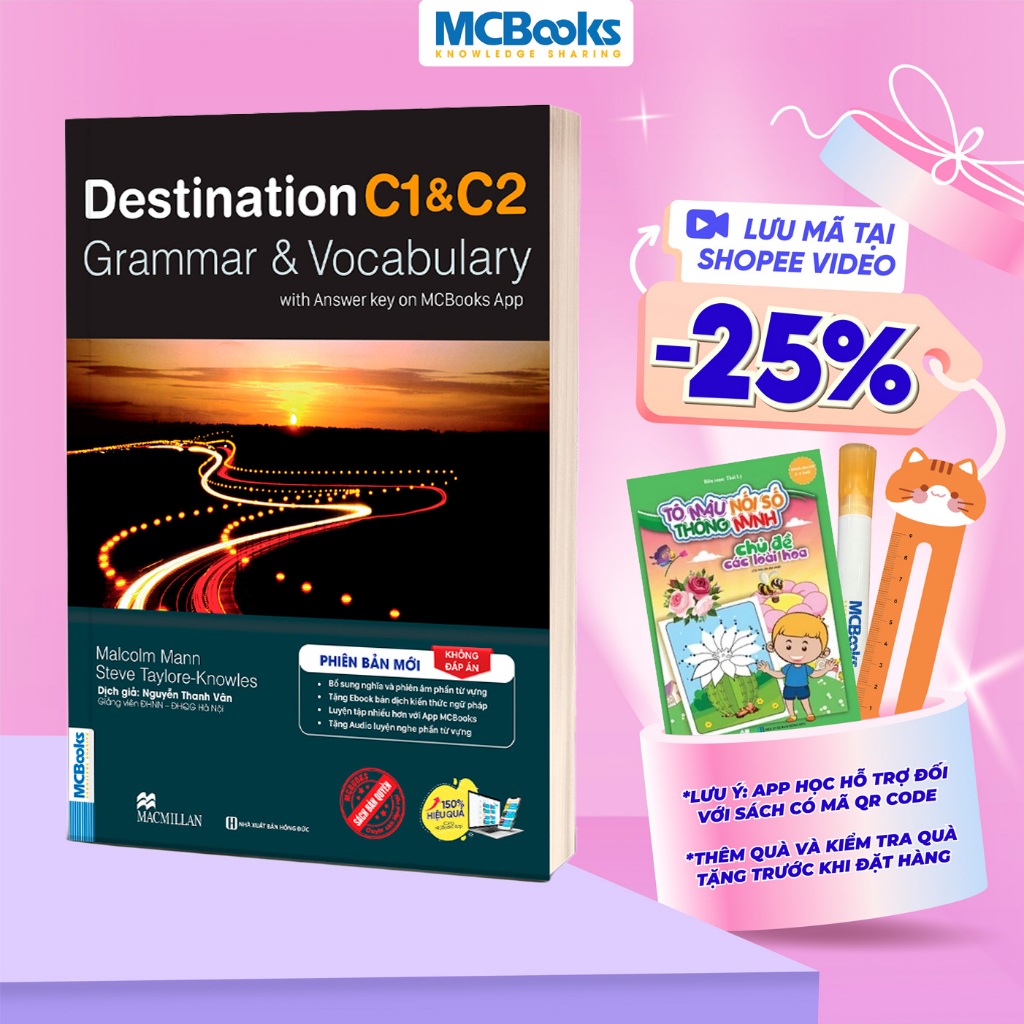 Sách - Destination C1&C2 Grammar and Vocabulary Tặng Audio và bài tập ...
