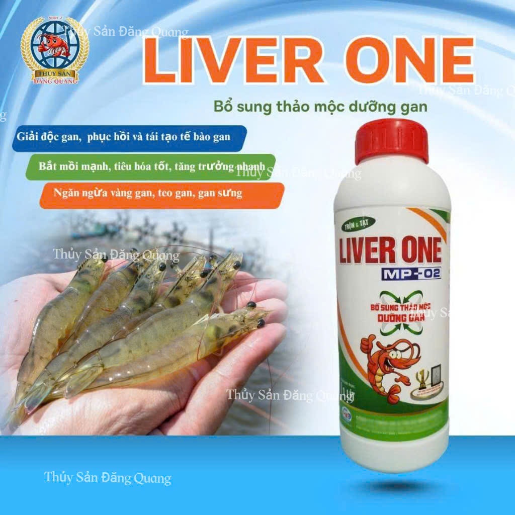 LIVER ONE 1L - THẢO DƯỢC TRỘN CHO TÔM - DÙNG CHO NUÔI TRỒNG THỦY SẢN ...