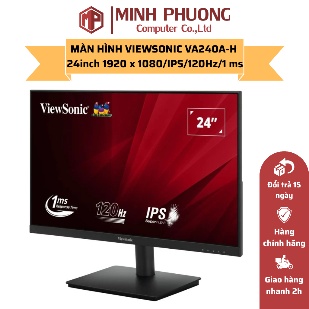 Màn Hình VIEWSONIC VA240A-H (1920 x 1080/IPS/120Hz/1 ms) - Hàng Chính ...