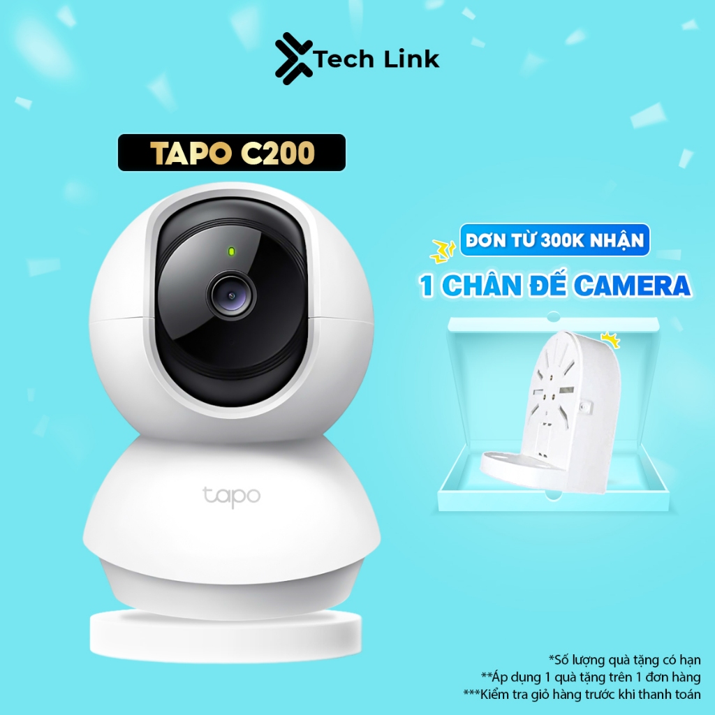 Camera Wi-Fi TP-Link Tapo C200 - Độ Phân Giải Full HD 1080p Gọi Điện ...