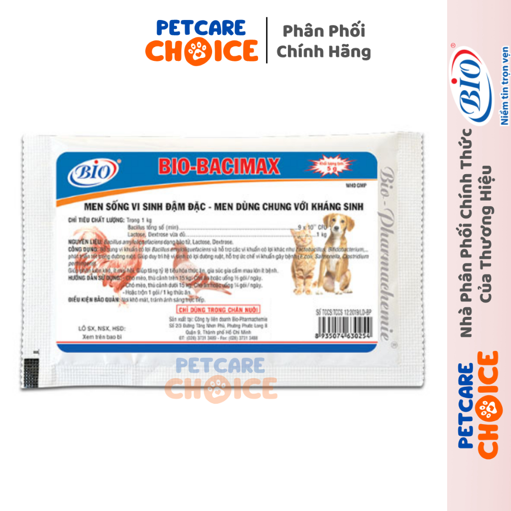Men Vi Sinh BIO BACIMAX Bổ Sung Vi Sinh Vật Có Lợi Tăng Cường Tiêu Hóa ...