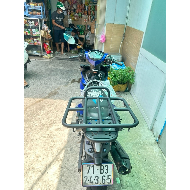 Cảng sau, cảng givi mẫu thái cho các dòng xe máy, baga trượt, baga chở hàng Wave, AB, Win150 ...