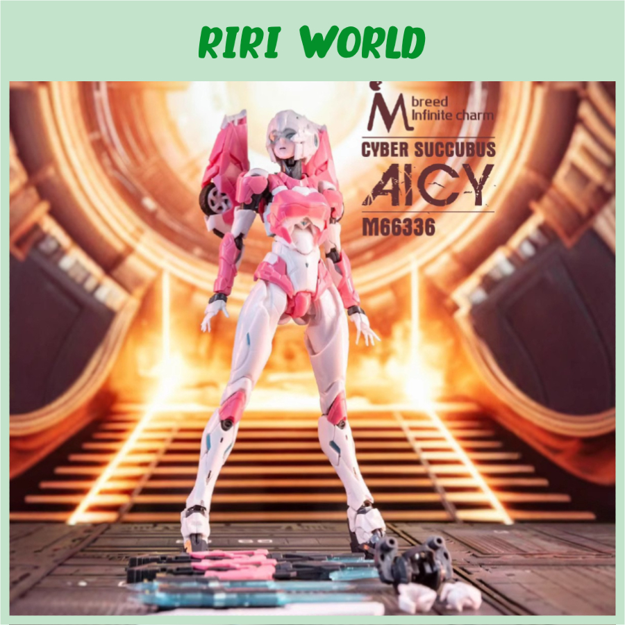 Mô Hình Lắp Ráp MG CYBER SUCCUBUS AICY M66336 M66337 Dark Arcee 16cm ...