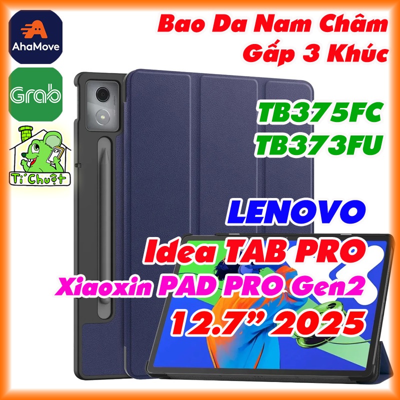 [Ảnh Thật] Bao Da Lenovo Idea TAB PRO TB373FU/ Xiaoxin PAD PRO Gen2 12. ...