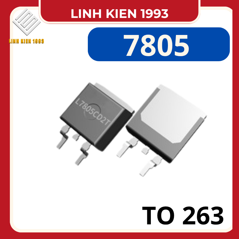 [ COMBO 2 CON ] IC nguồn ổn áp 7805 5V SMD chính hãng | Shopee Việt Nam