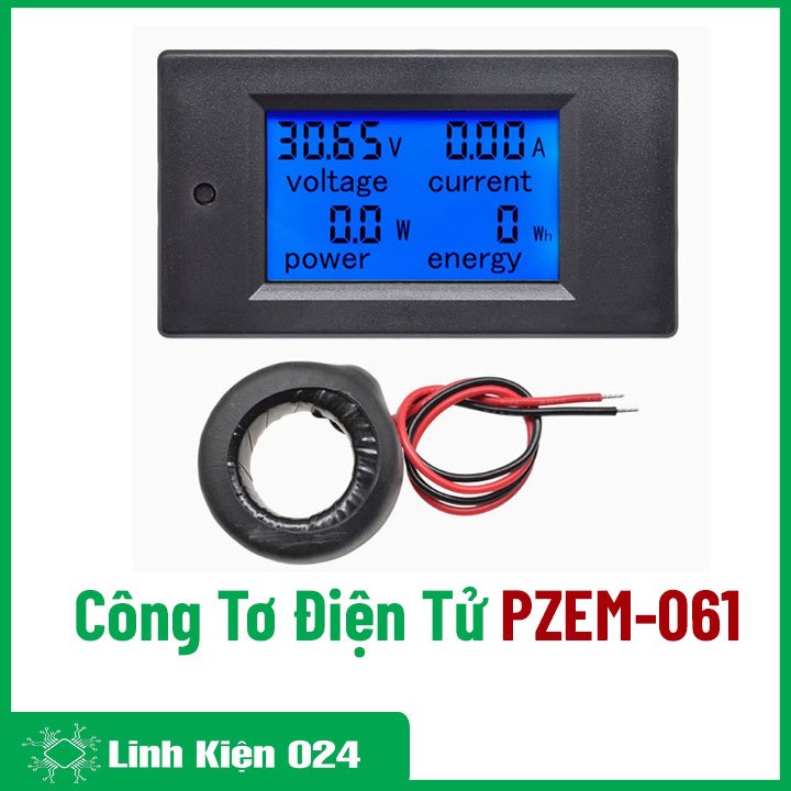 Công Tơ Điện Tử PZEM-061 80VAC-260VAC 100A | Shopee Việt Nam
