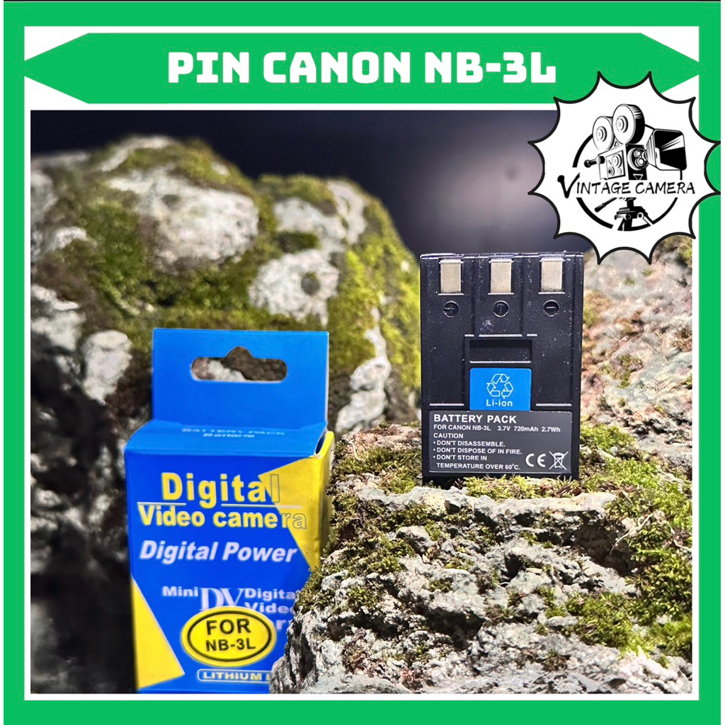 Pin Canon NB- 3L dùng cho các dòng máy ảnh Canon IXUS i, i5, II, 700 ...