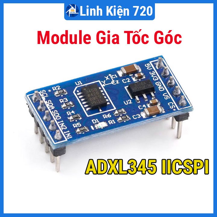 Module cảm biến gia tốc 3 trục ADXL345 IIC/SPI | Shopee Việt Nam
