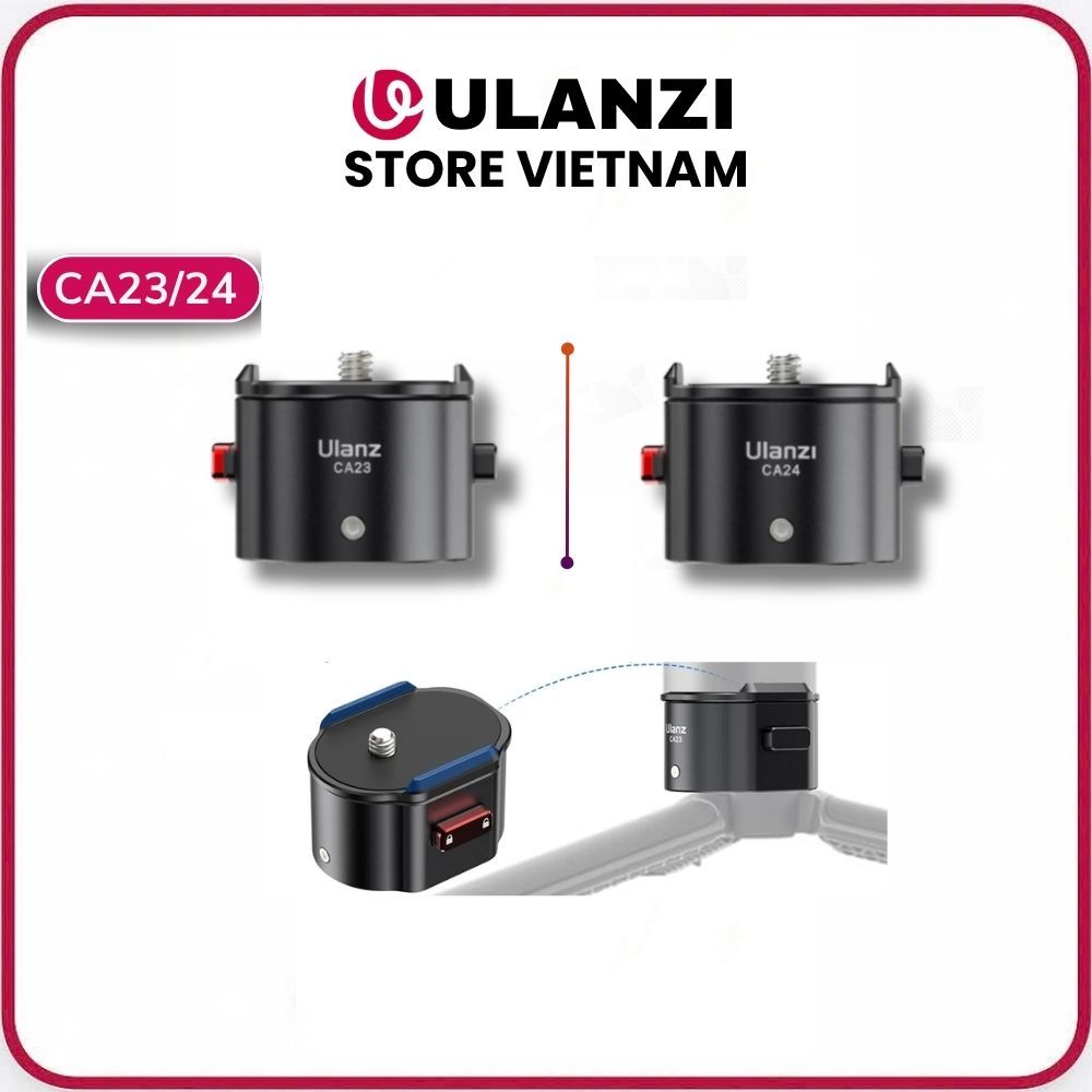 ULANZI CA23 / CA24 - Claw Quick Release Dành Cho Gimbal DJI RS 2 / RS 3 ...