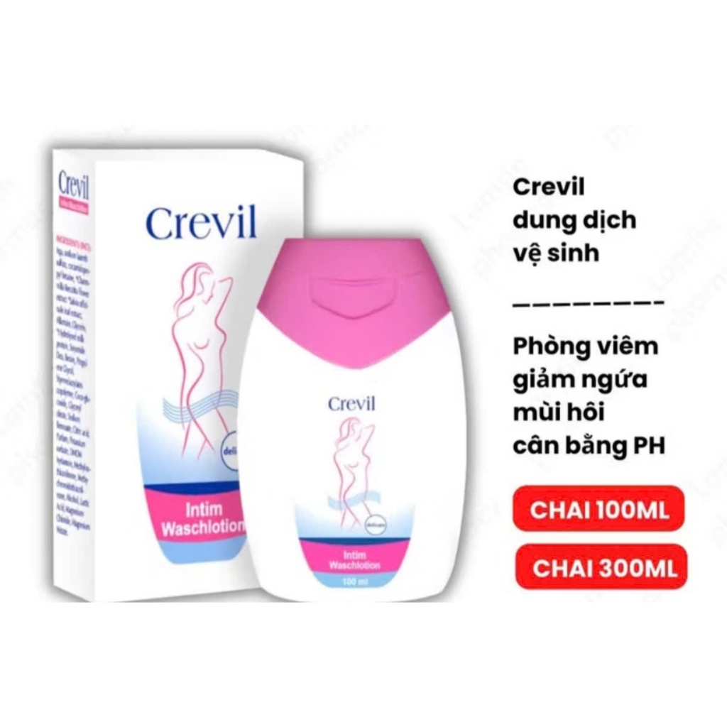 (Chính hãng-Nhập khẩu Đức)Dung Dịch Vệ Sinh Phụ Nữ Cao Cấp Crevil ...