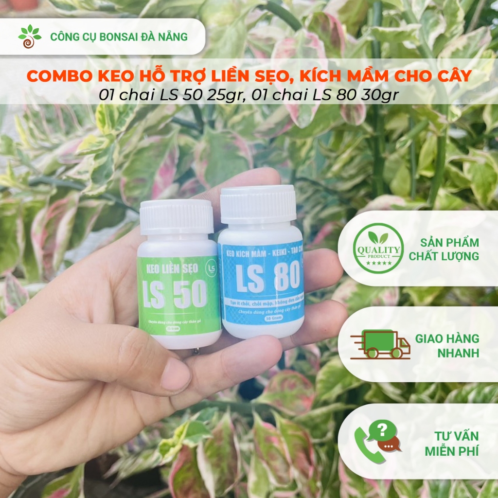 BSCB-34 | Combo 01 chai keo hỗ trợ cây liền sẹo LS 50 25gr & 01 chai ...