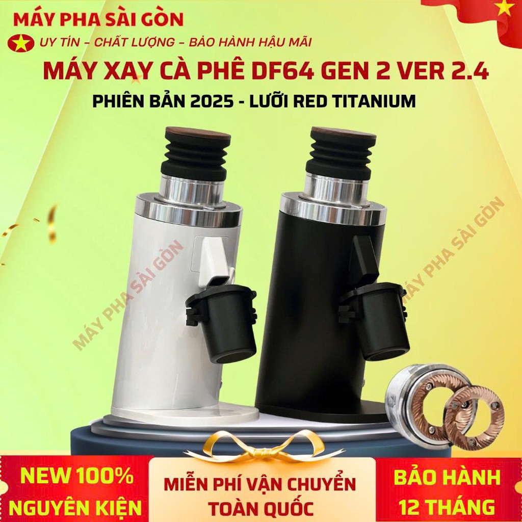 [ HCM ] Hỏa Tốc Máy xay cà phê DF64 Gen 2.4 - 2025 Lưỡi Titanium - Máy ...