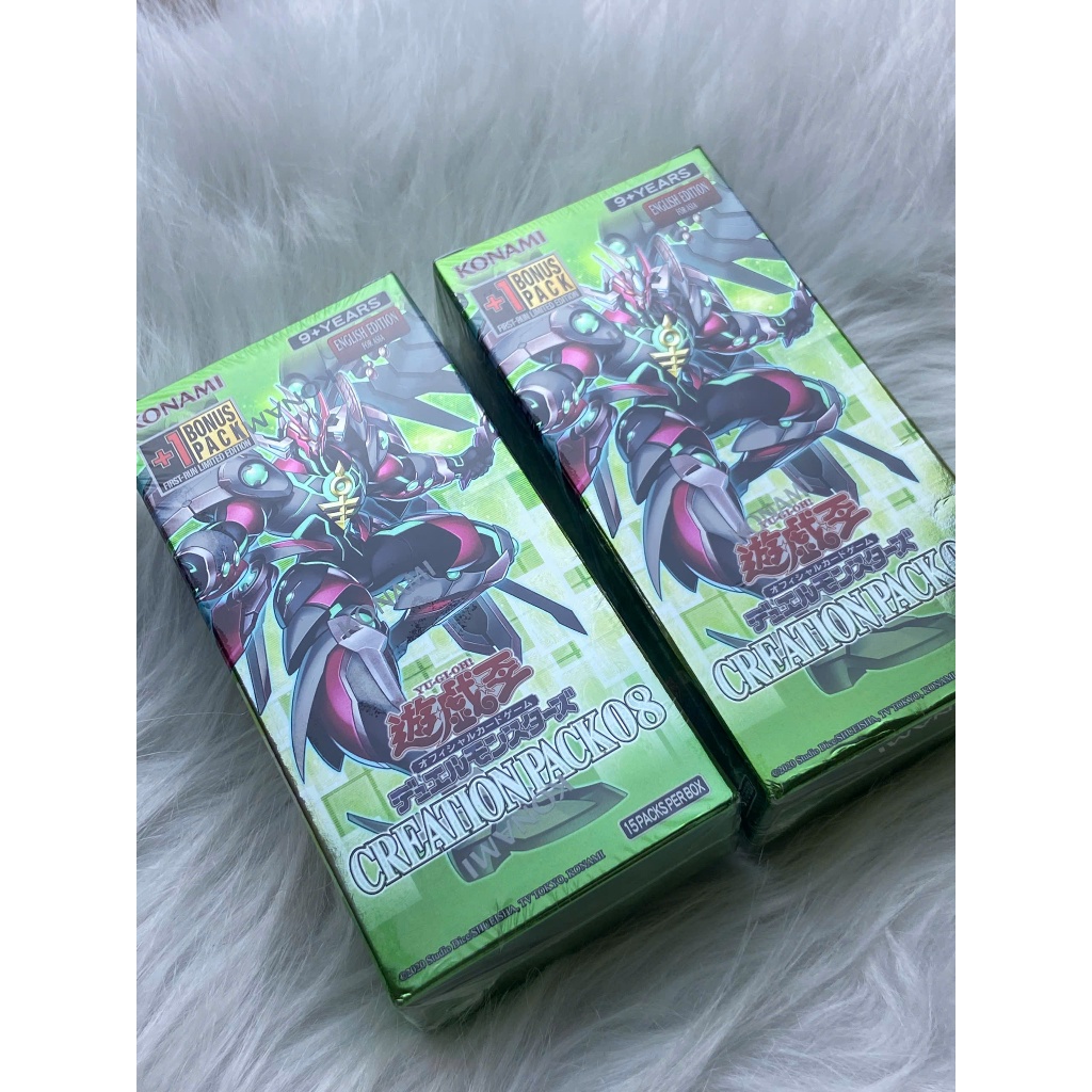 Thẻ bài Yu-Gi-Oh! Chính Hãng - Booster Box CREATION PACK 08 [English ...