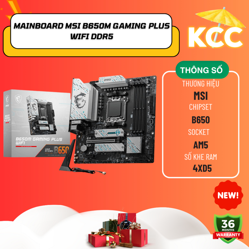 Mainboard MSI B650M GAMING PLUS WIFI DDR5 – Build Ryzen 7000/8000 mạnh ...