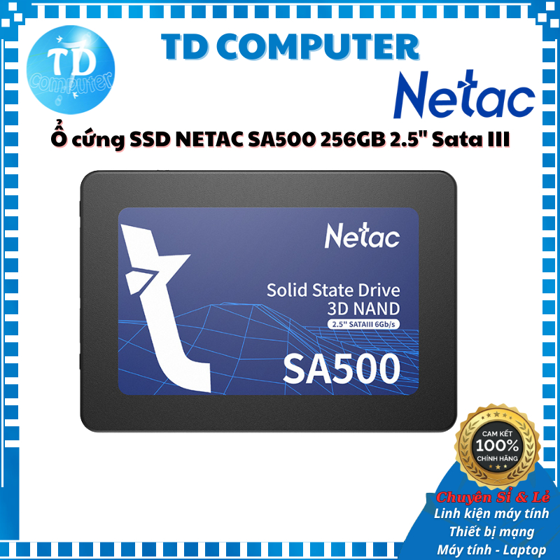 Ổ cứng SSD 256GB Netac SA500 2.5 inch Sata III - Hàng chính hãng ...