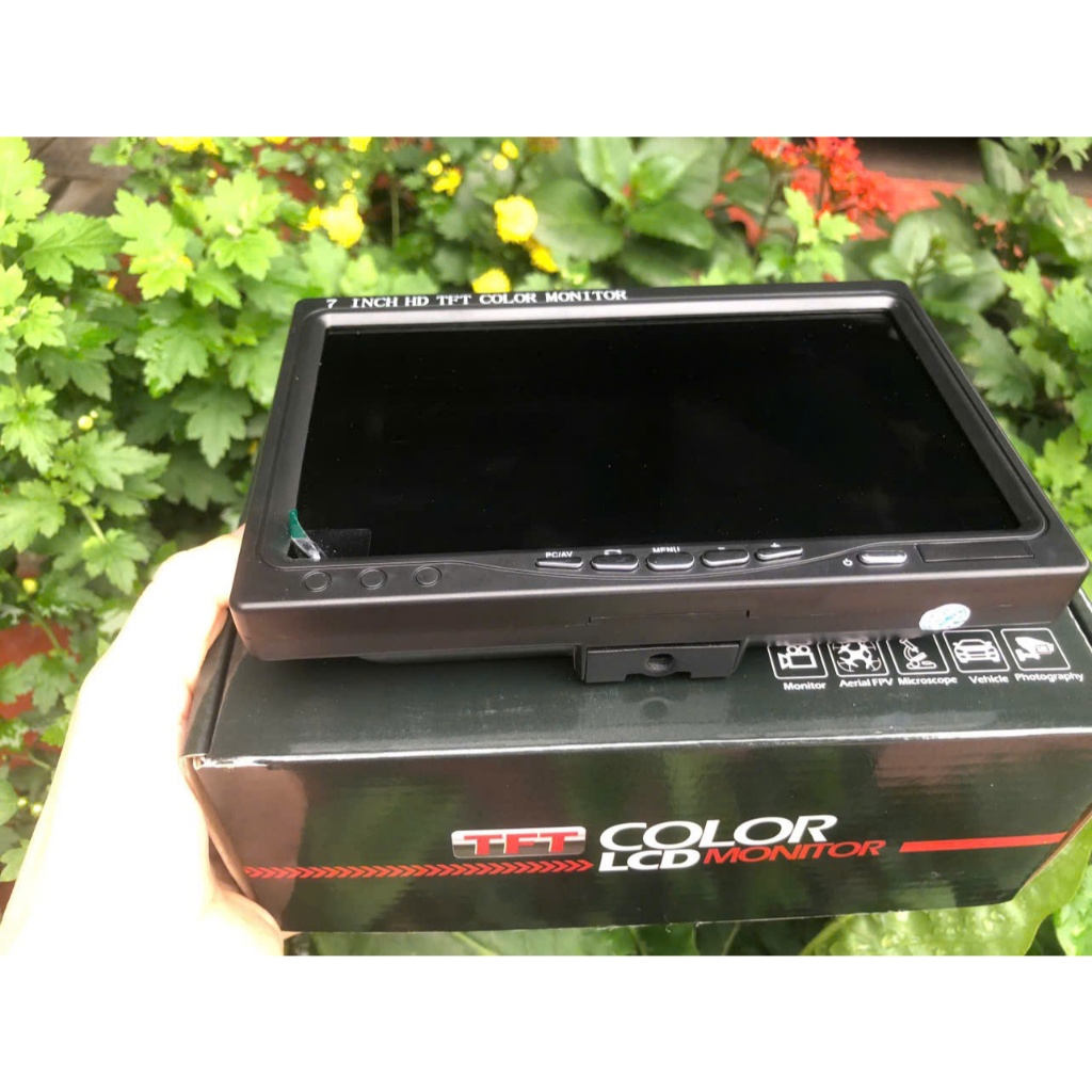 Màn hình LCD 7 inch hỗ trợ HDMI, VGA, AV, màn hình mini cho thợ test ...