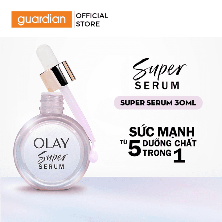 Tinh Chất Super Serum OLAY 5 Dưỡng Chất Trong 1 Chai 30Ml | Guardian Việt Nam | Shopee Việt Nam