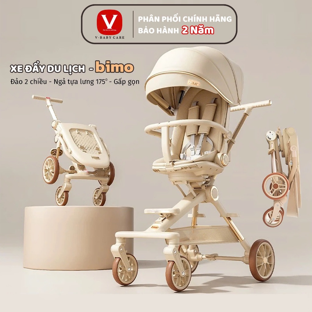 [HỎA TỐC] Xe Đẩy Du Lịch Gấp Gọn Chính Hãng Cao Cấp Cho Bé BIMO Q7, Ngả ...