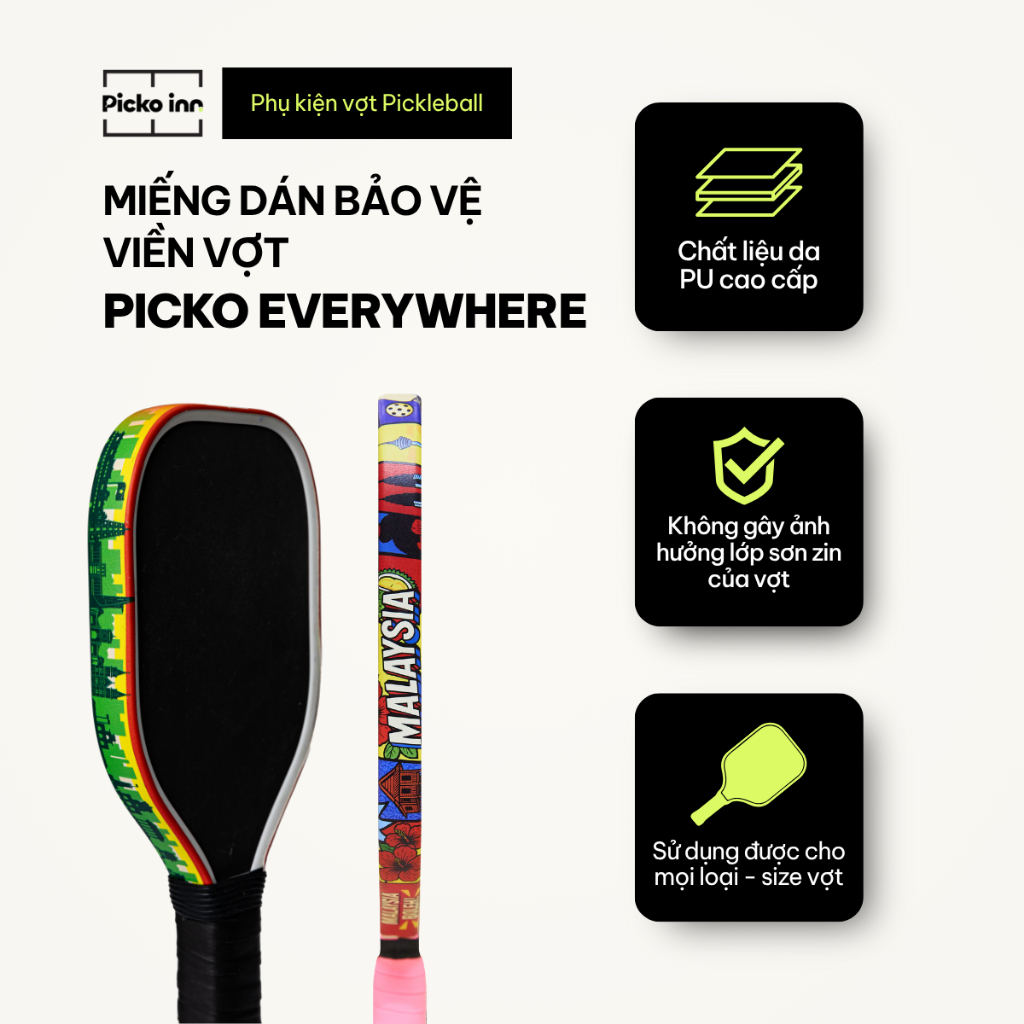 Picko inn - [Picko Everywhere Collection] - Miếng dán PU bảo vệ viền ...