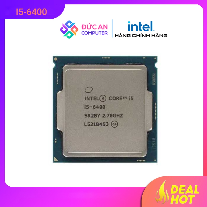 CPU Intel Core i5-6400 (Tray / Không Fan / Cũ) | Shopee Việt Nam