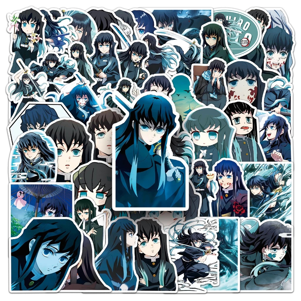 Set 50-100 Sticker Muichirou Kimetsu no yaiba - Hình dán trang trí ...