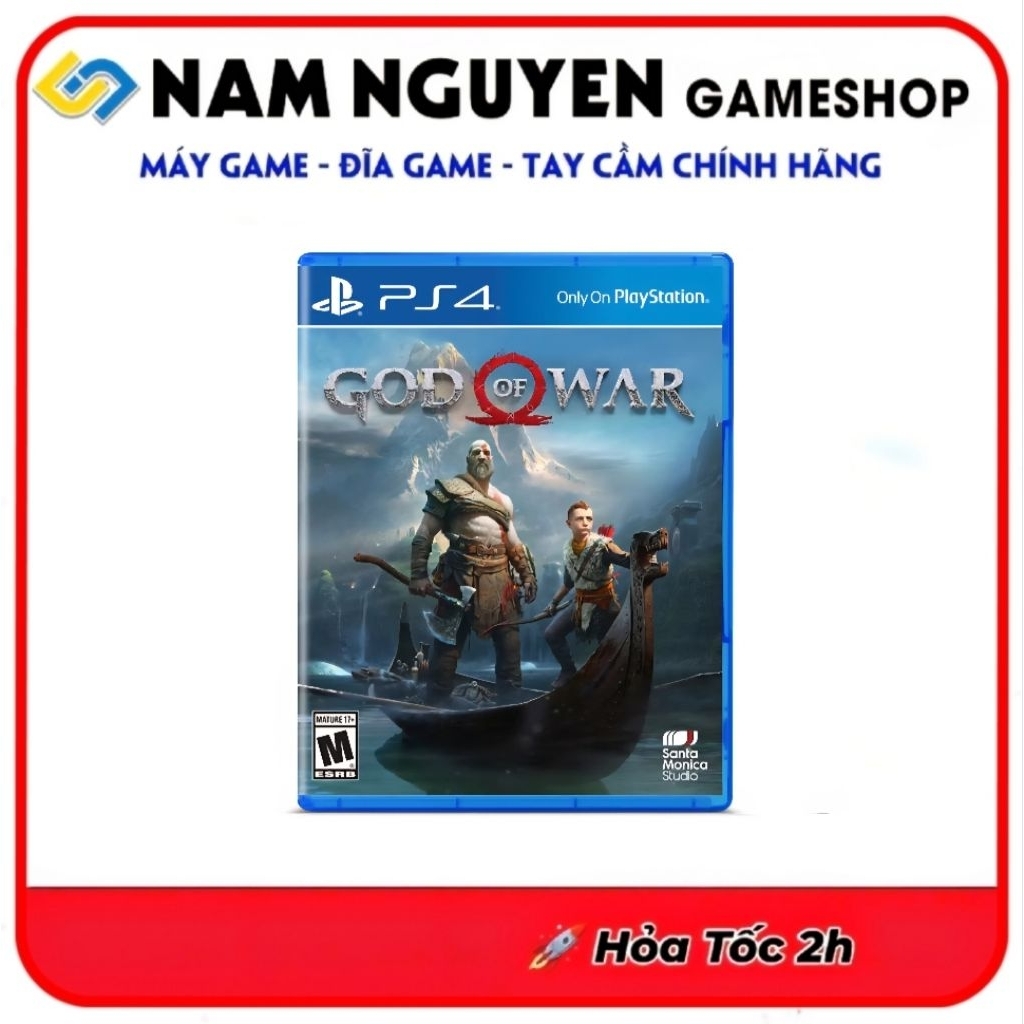Đĩa Game PS4 | God Of War 4 GOW4 | Shopee Việt Nam