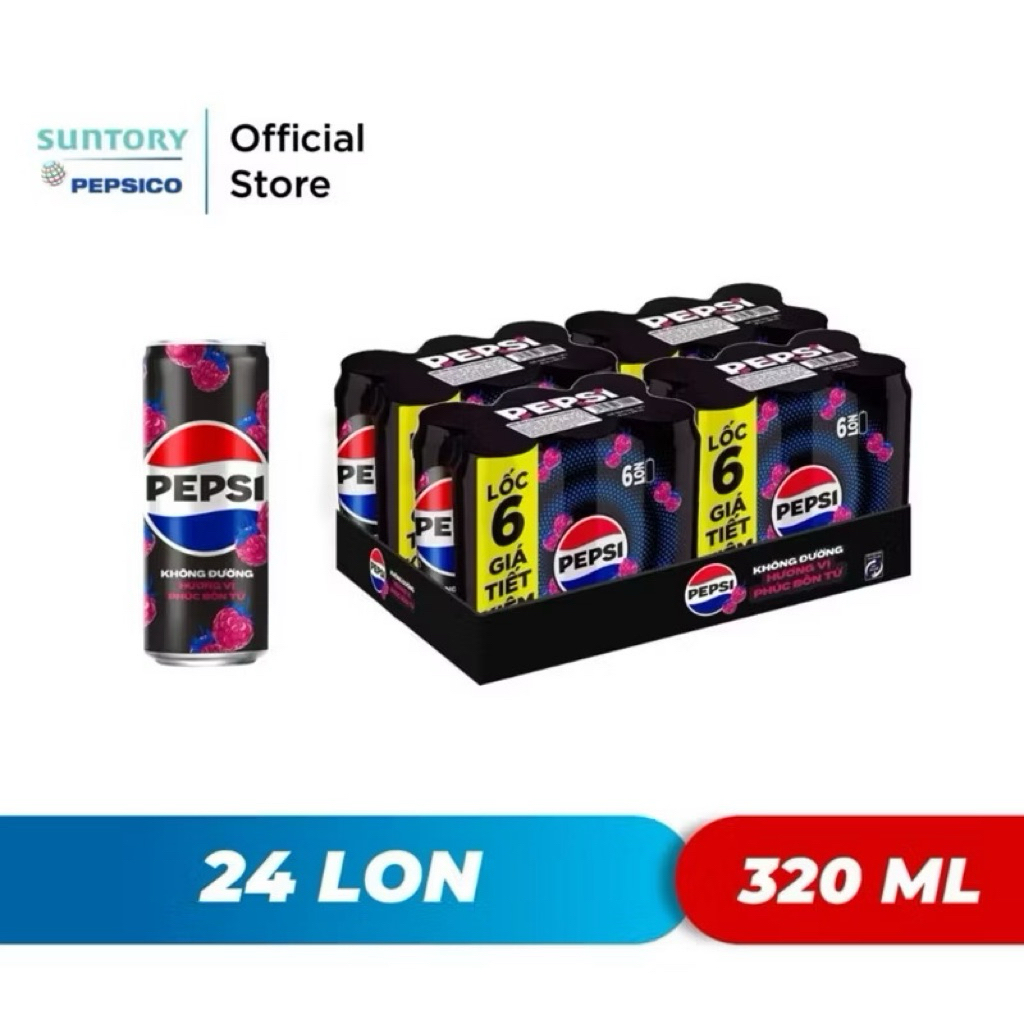 Pepsi phúc bồn tử - Giá Tốt, Sale Tháng 05, Freeship 0Đ | Shopee Việt Nam