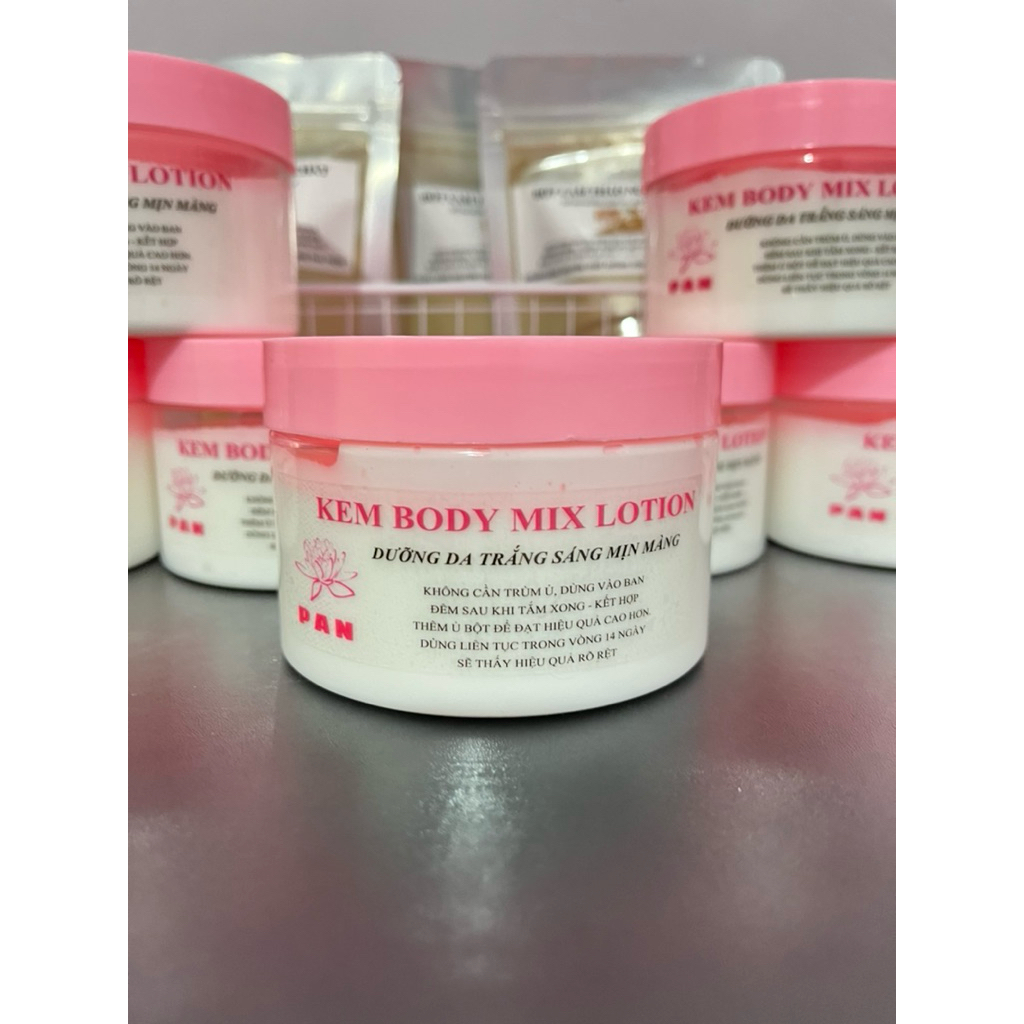 Kem dưỡng khoa học body mix lotion hũ 200gr | Shopee Việt Nam