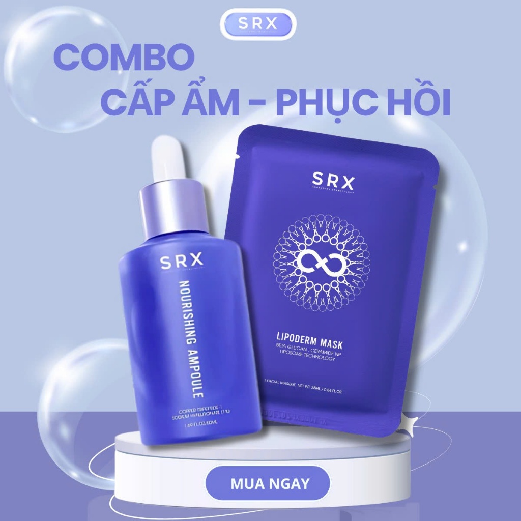 Combo Phục Hồi & Chống Lão Hóa SRX – Mặt Nạ Tế Bào Gốc Lipoderm Mask ...
