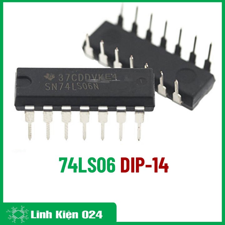 Chíp 74LS06 Hex Inverter Buffer/Driver DIP14 | Shopee Việt Nam