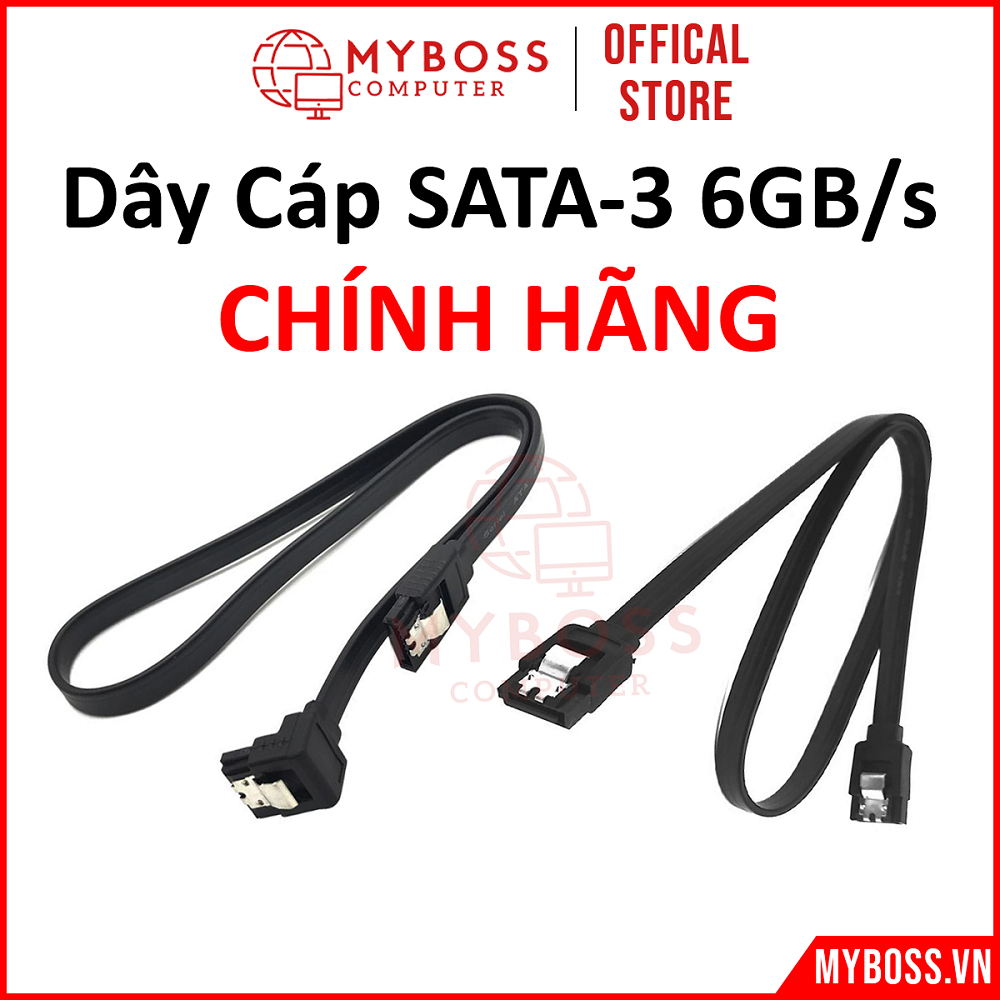 Dây Cáp SATA 3 Dùng Cho SSD, HDD Tốc Độ 6GB/s Chính Hãng Mới 100% ...