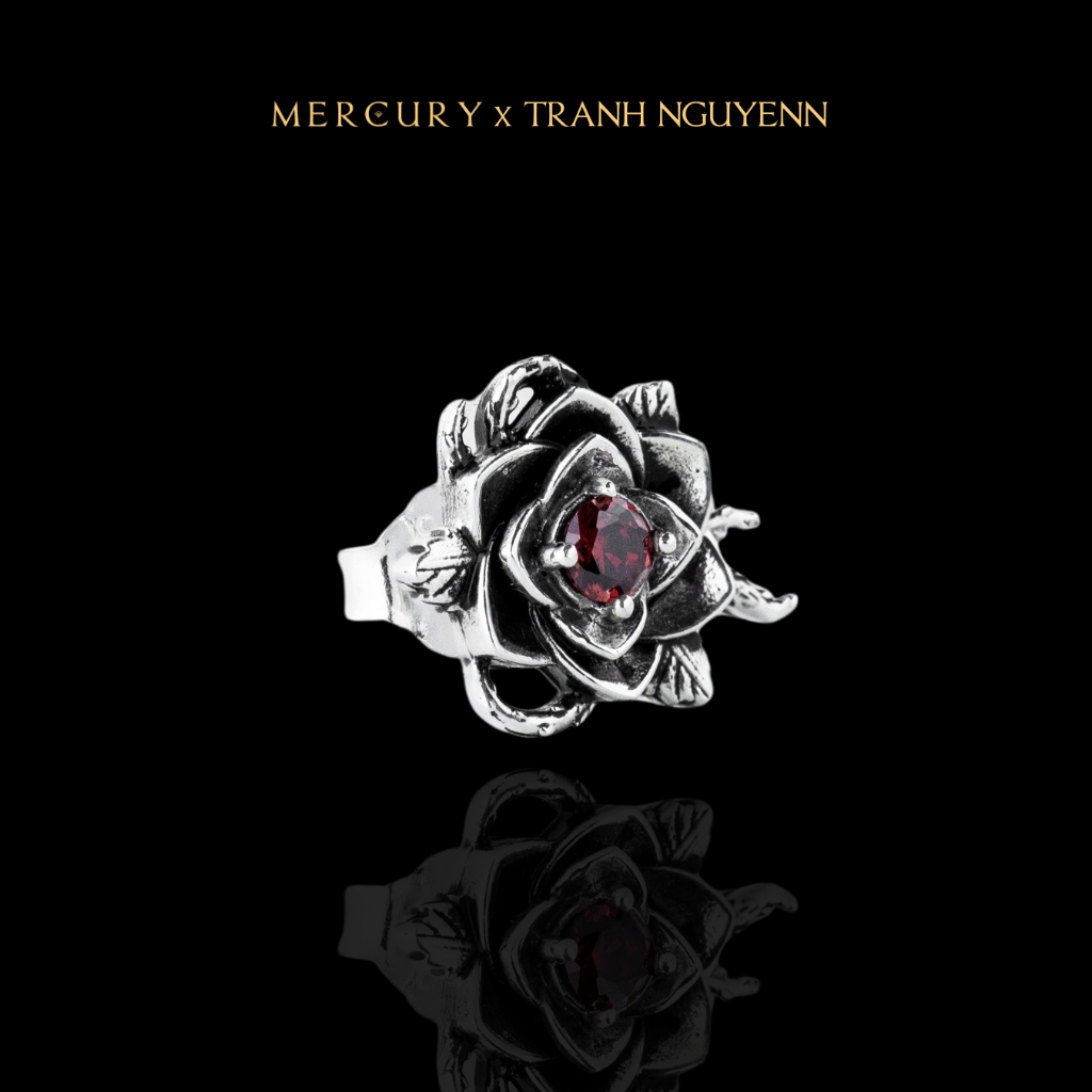 Khuyên tai Bạc 925 Mercury The Thorn - Trang sức Bạc 925 cao cấp ...