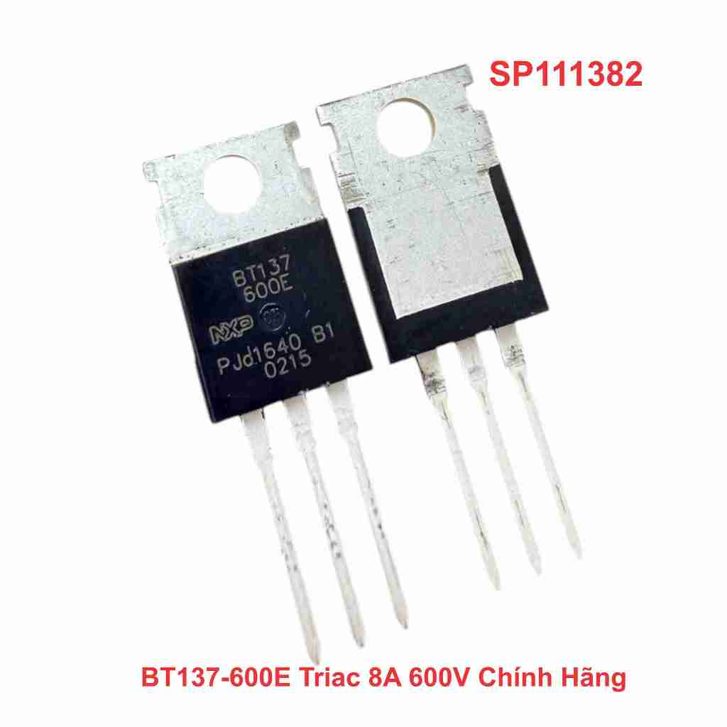 BT137-600E Triac 8A 600V Chính Hãng | Shopee Việt Nam