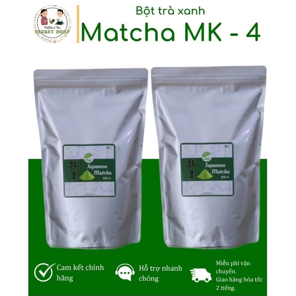 [Chiết lẻ] Bột trà Matcha MK - 4 FUJI nhập khẩu chính hãng Nhật Bản ...