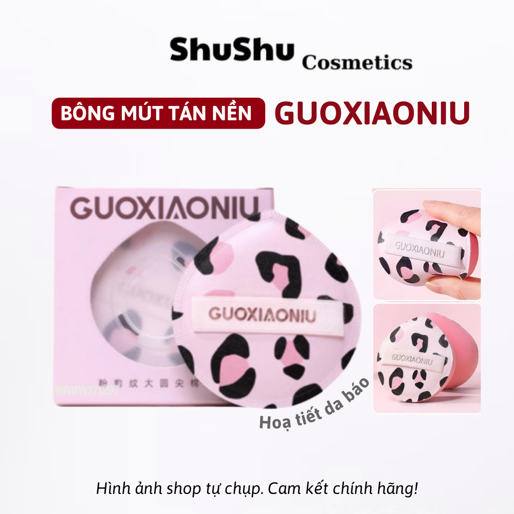 Mút Tán Nền Hoạ Tiết Bao Đốm Guoxiaoniu Hình Tròn Size Lớn SHUSHU ...