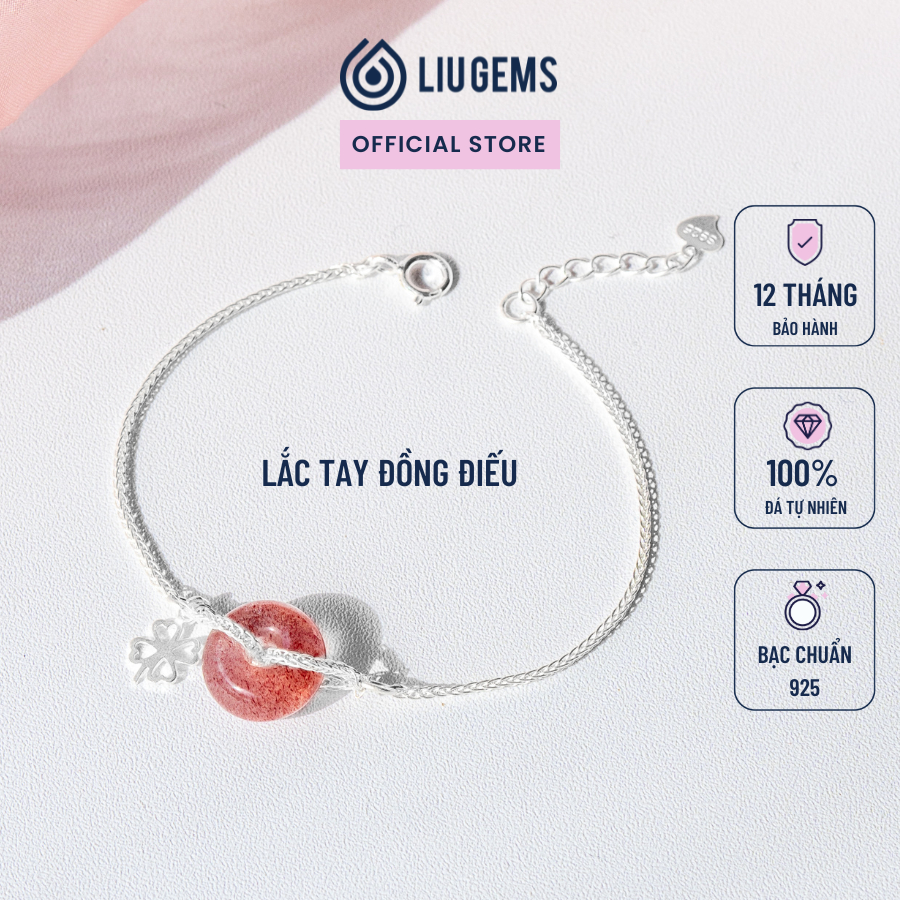 Vòng Tay Nữ Bạc 925 Liugems Đồng Điếu Đá Phong Thuỷ Mix Charm Bạc Mang ...