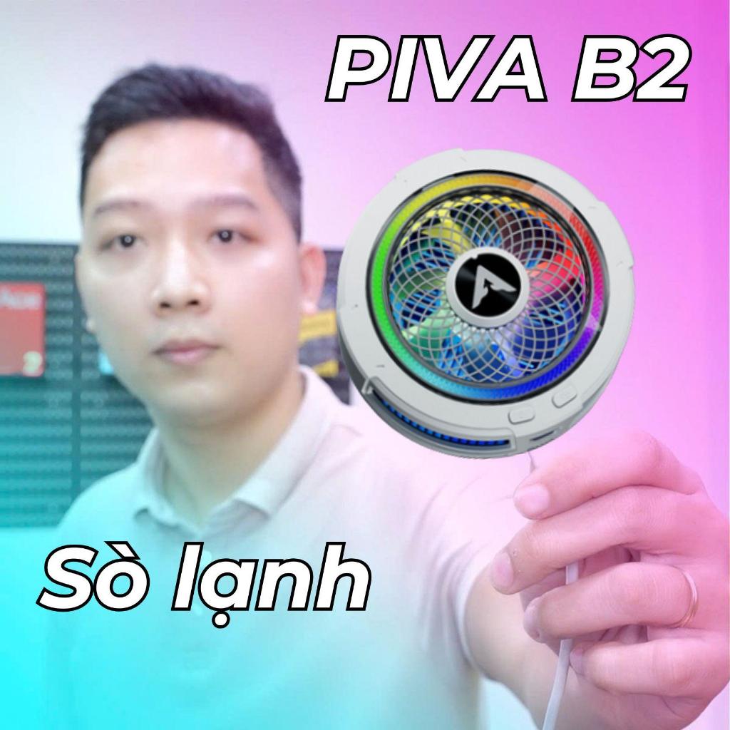Sò Lạnh Piva B2 - Quạt Tản Nhiệt Điện Thoại - Led Gaming , Công Suất 20W , Làm Lạnh Cực Sâu ...