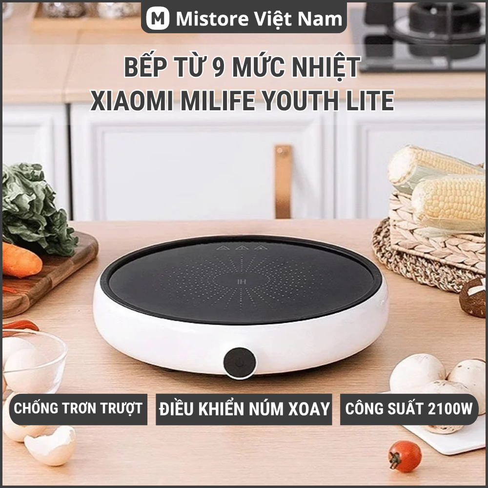 Bếp từ miLife Youth Lite 9 MỨC NHIỆT/ Bếp từ XM Youth Lite 9 mức nhiệt ...