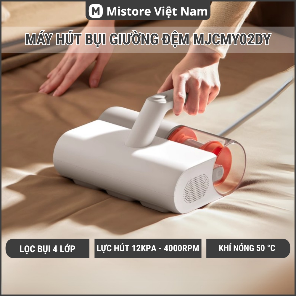 Máy Hút Bụi Giường Nệm Sofa XM Mijja Gen 2 MJCMY02DY Diệt Khuẩn UV Lực ...